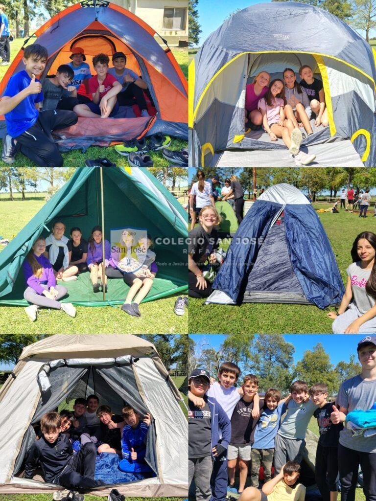 Bicicleteada y Campamento – Sexto grado. – Colegio San José Rafaela